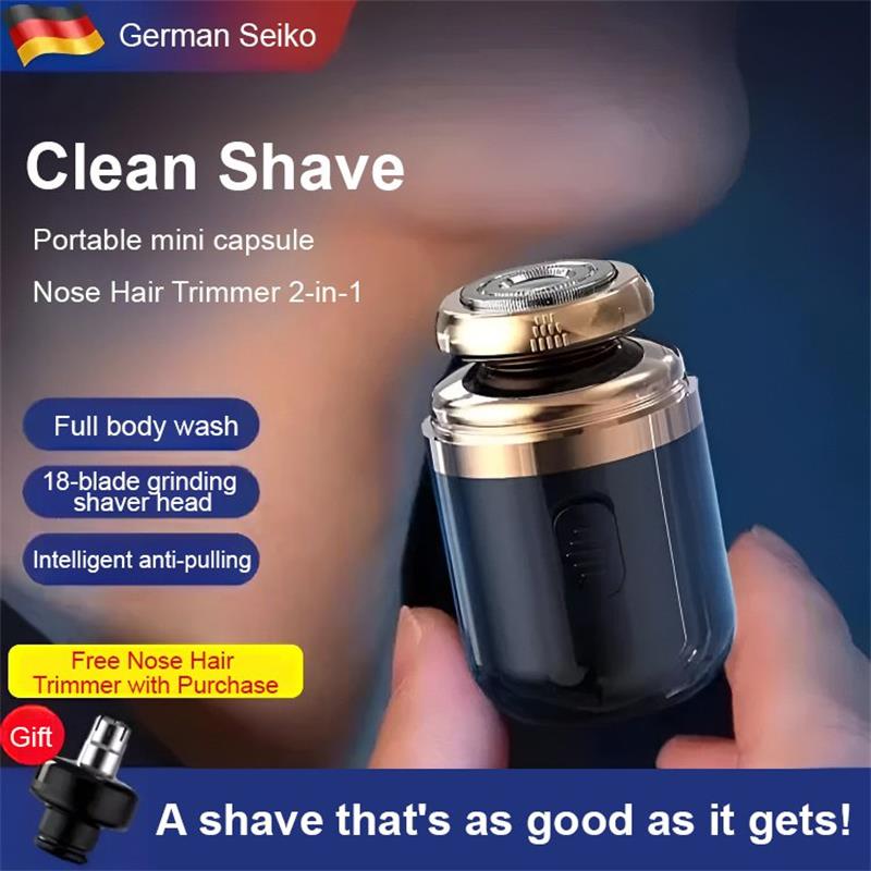 2-in-1 Multifunctional Convenient Capsule Electric Smart Shaver ...
