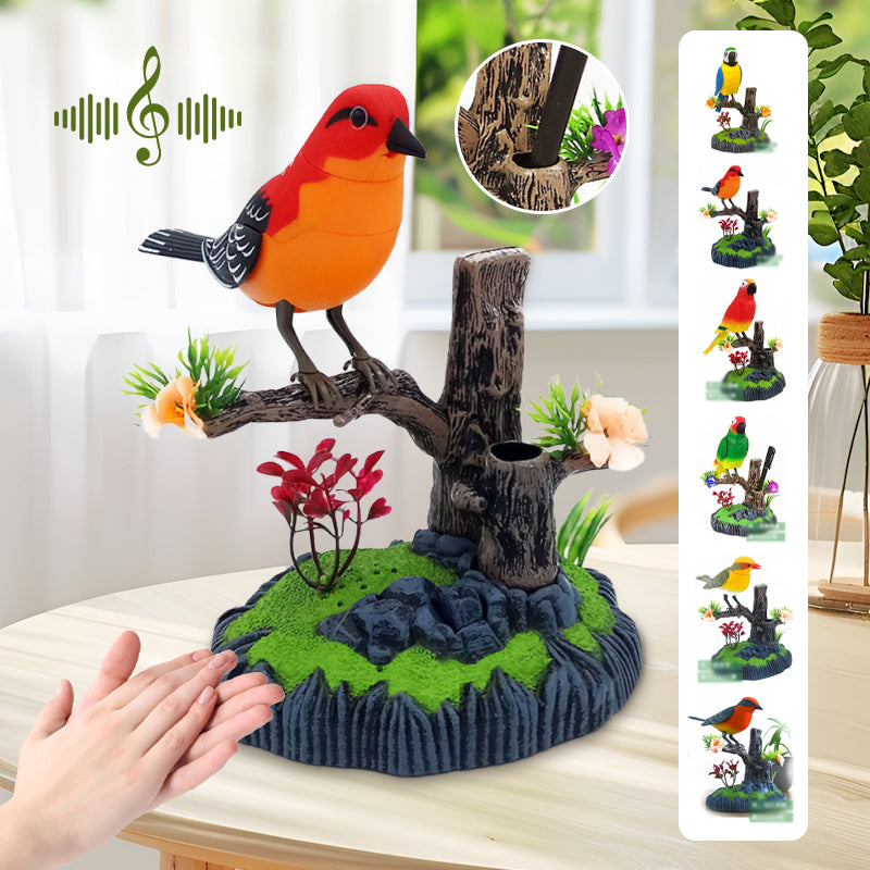 Voice-Activated Chirping Bird Interactive Toy – homebbc-net